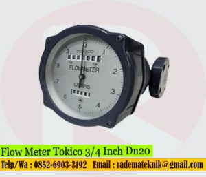 Flow Meter Tokico 3/4 Inch DN20 Type FGBB631BDL-02X