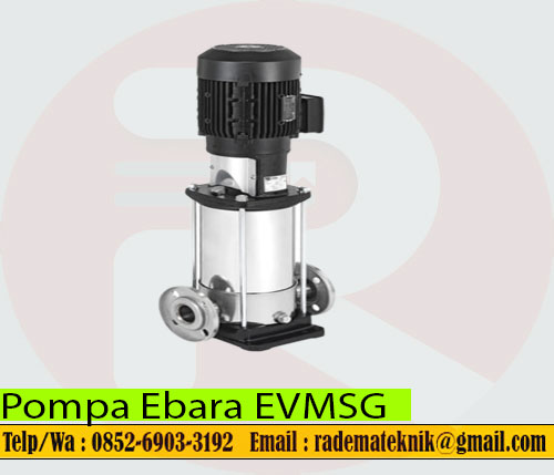 Pompa Ebara EVMSG Radema Teknik Indonesia Terbaru